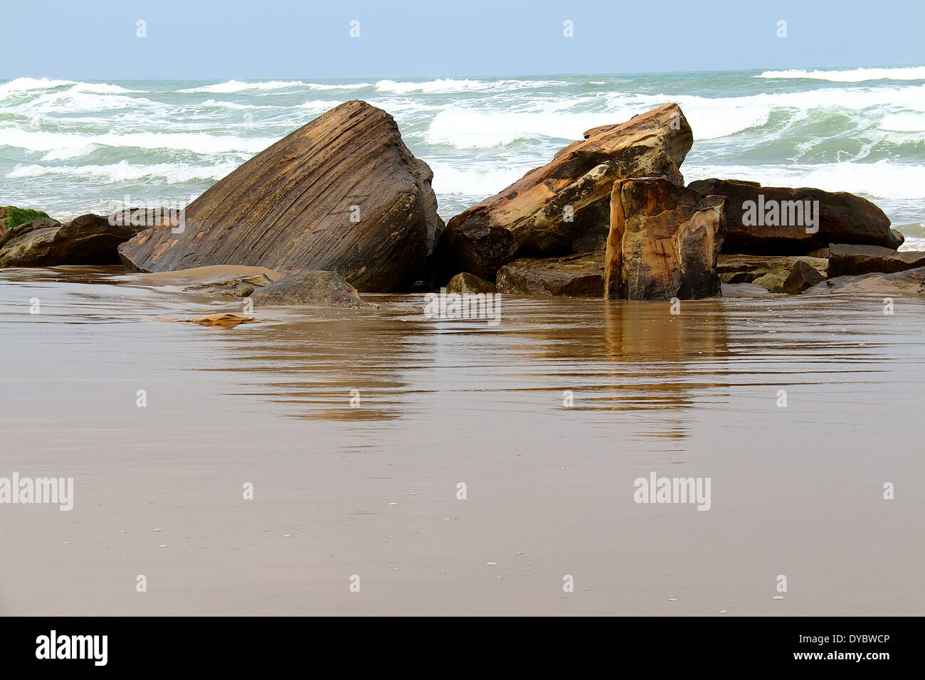 The reflection of nature and the coast hi-res stock photography and ...