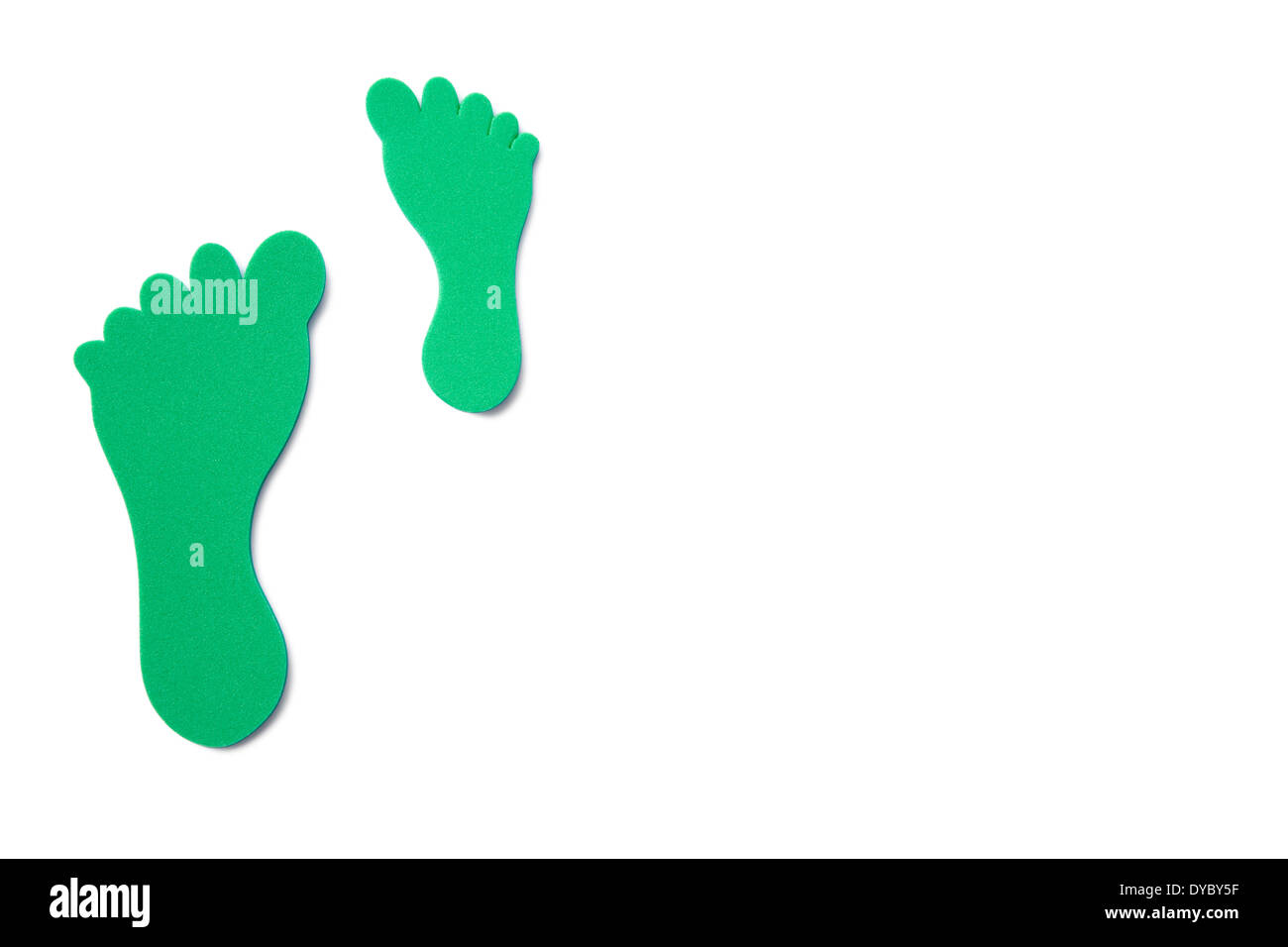 green foam feet Stock Photo - Alamy