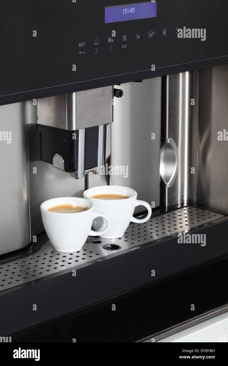 Espresso cup coffee maker hi-res stock photography and images - Alamy