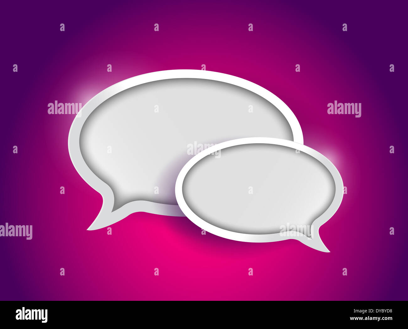 colorful communication bubbles concept illustration design graphic ...