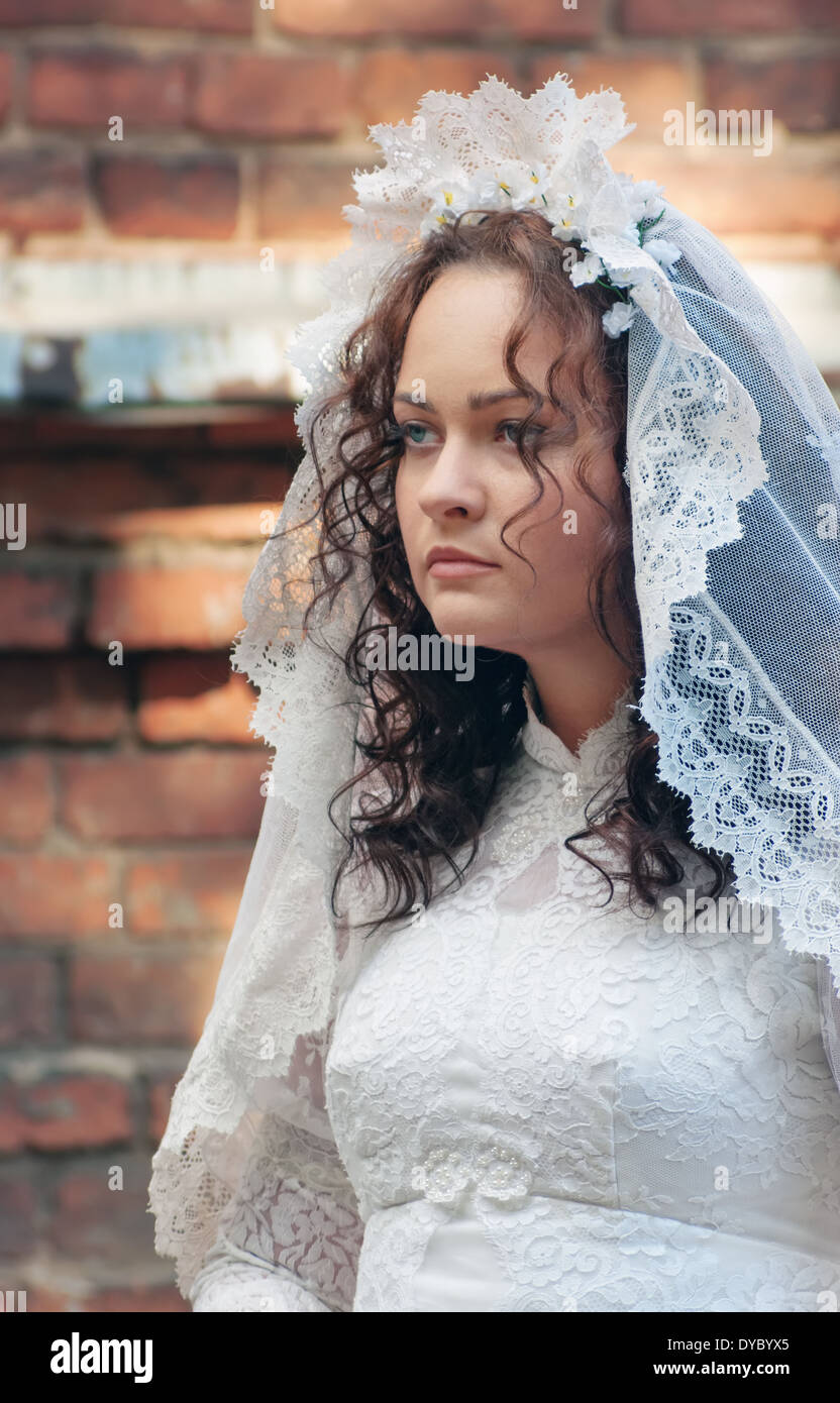 Movie episode - Marc Chagall and Bella Rosenfeld's wedding. The bride ...