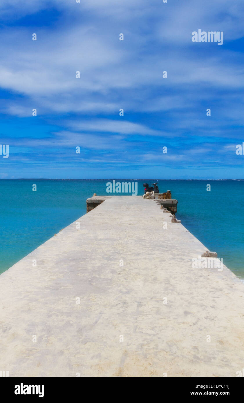 Dock in St Maarten Stock Photo - Alamy