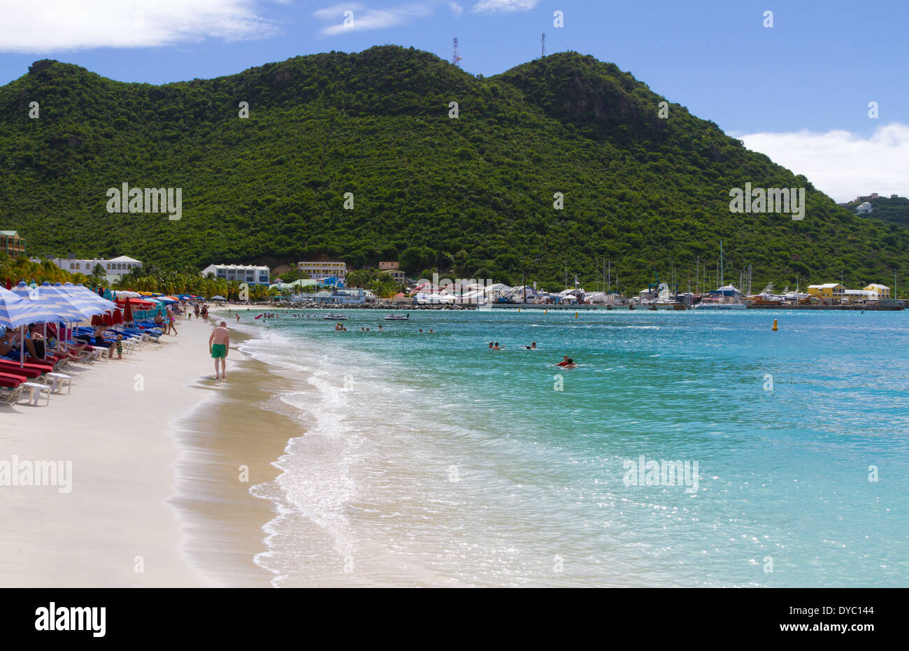 St. maarten beach hi-res stock photography and images - Alamy
