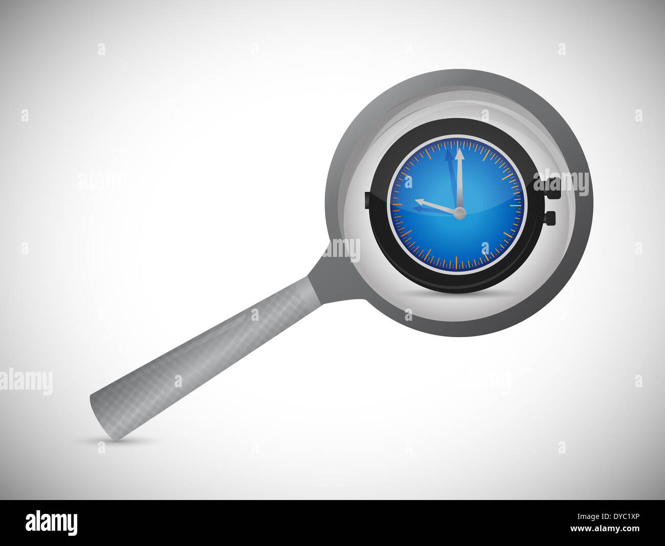 Magnifying Glass And Clock Foldable Magnifying Glass With Light 8 Led