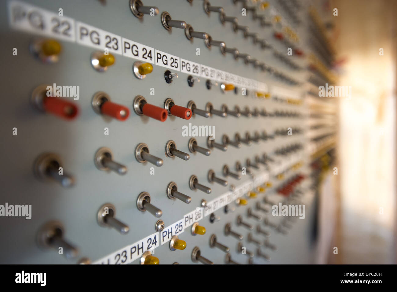 Electrical switchboard hi-res stock photography and images - Alamy