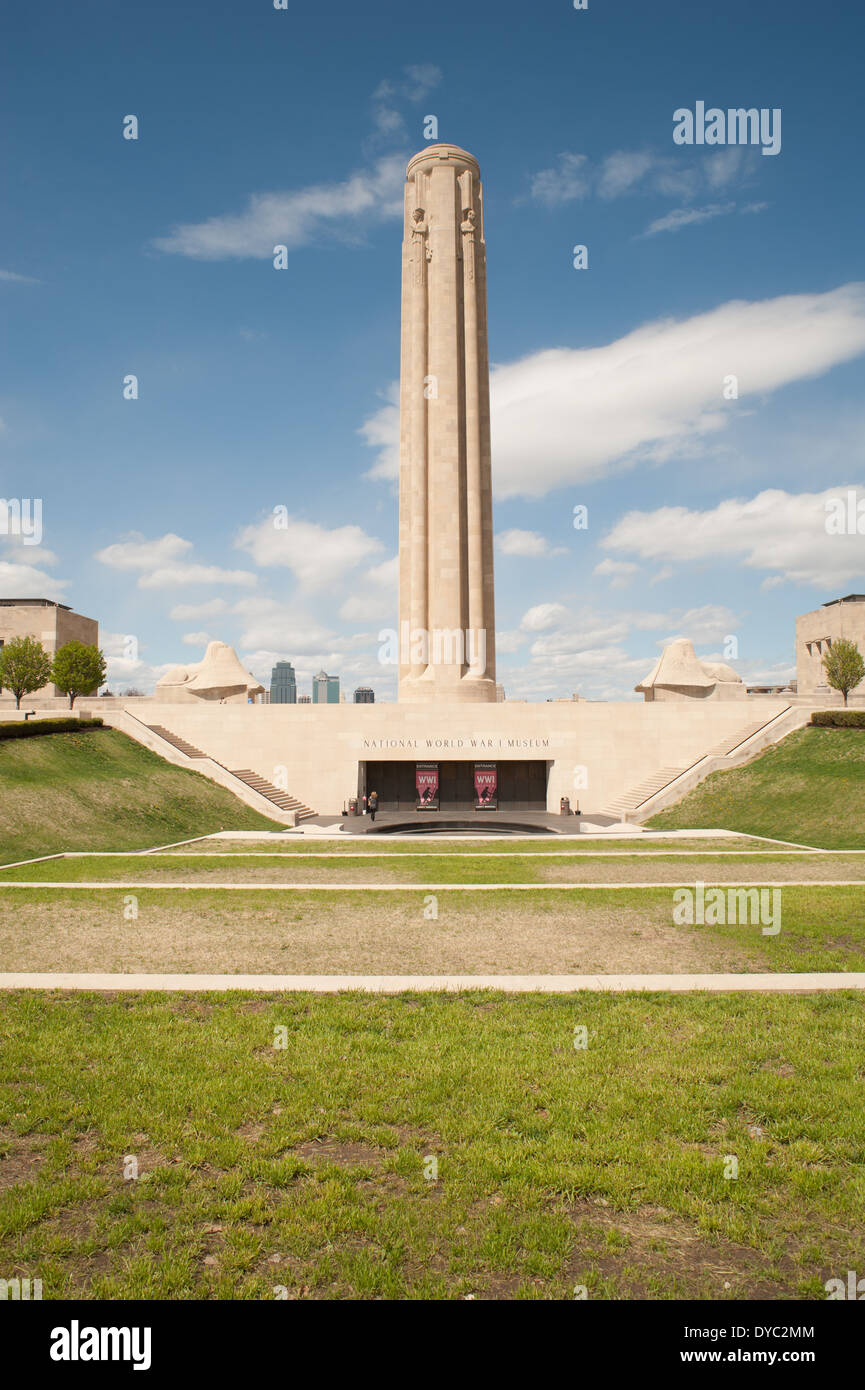 National WWI monument, Kansas City Missouri Stock Photo - Alamy