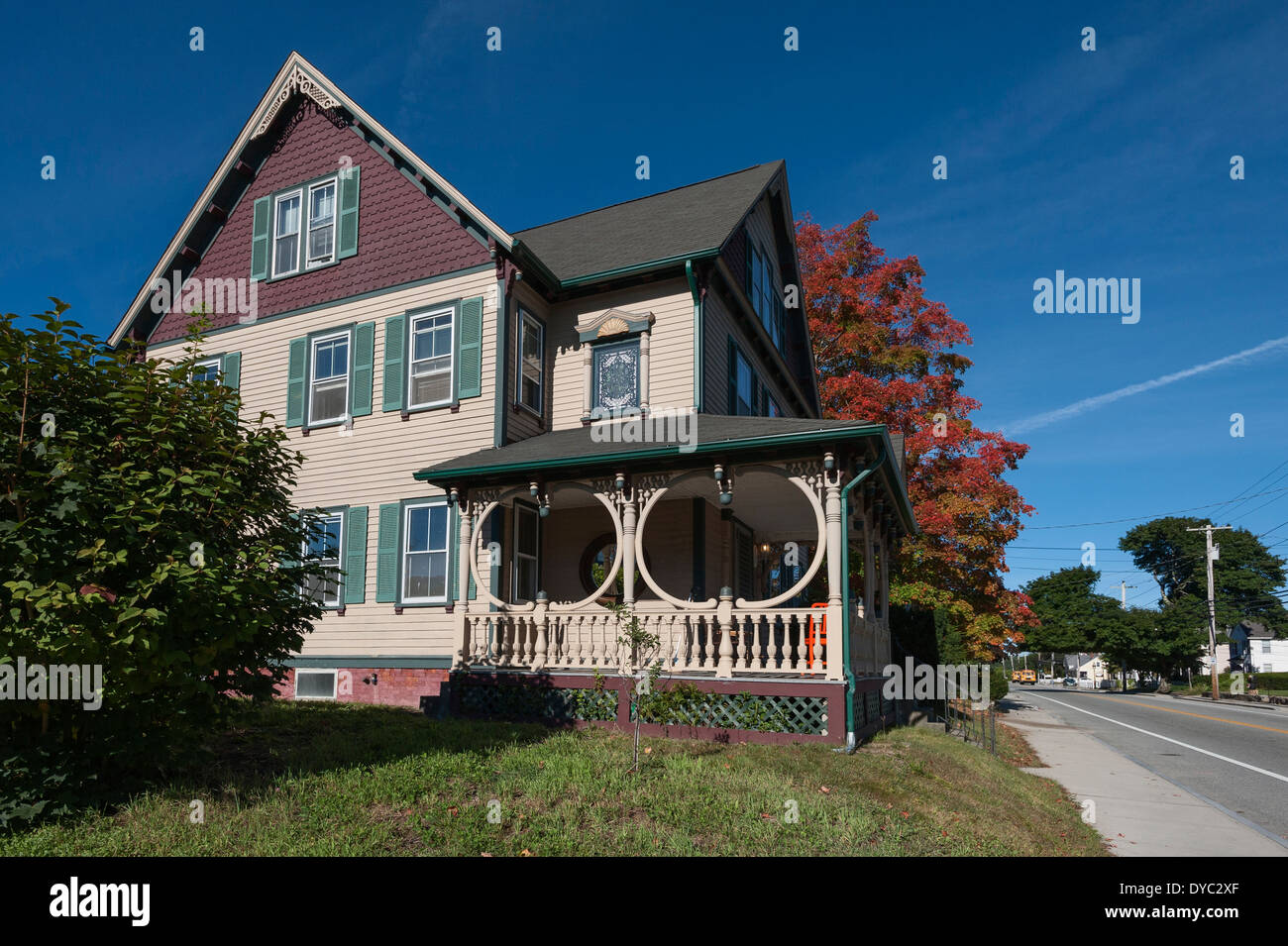 North Scituate Rhode Island Foliage and Real Estate in New England USA ...