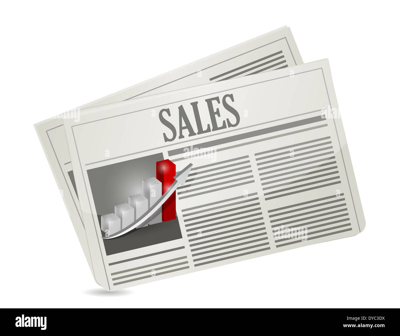 Newspaper advertisement line icon hi-res stock photography and images ...