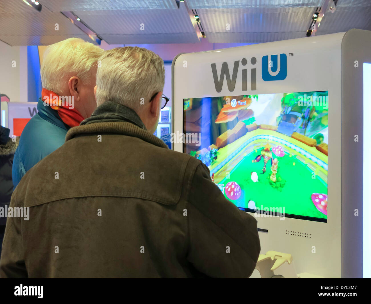 Nintendo World Store Interior, Rockefeller Center, NYC, USA Stock Photo ...
