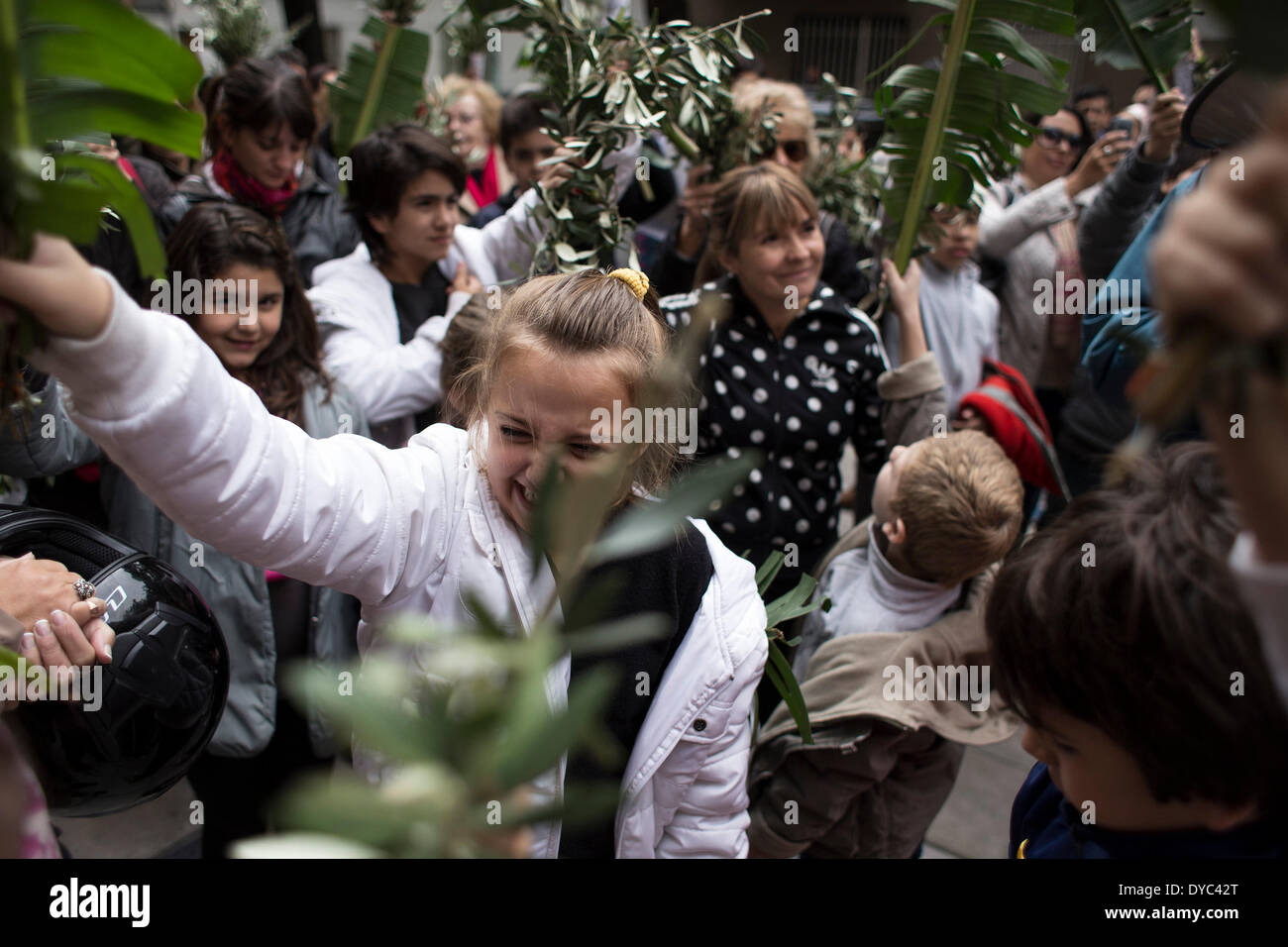 Palm sunday procession argentina hi-res stock photography and images ...