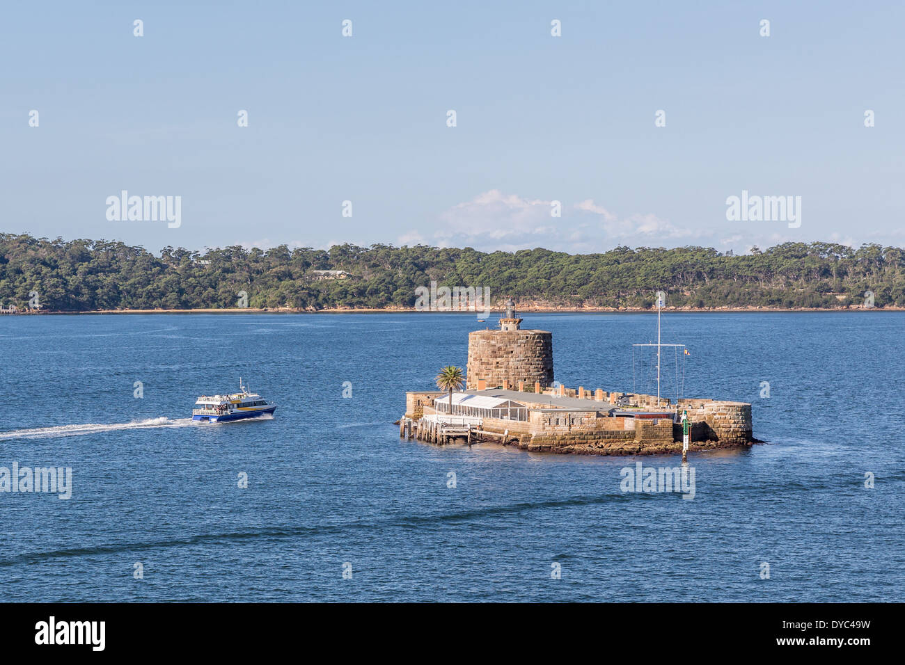 Fort Denison, Pinchgut Island in Sydney Harbour Stock Photo - Alamy
