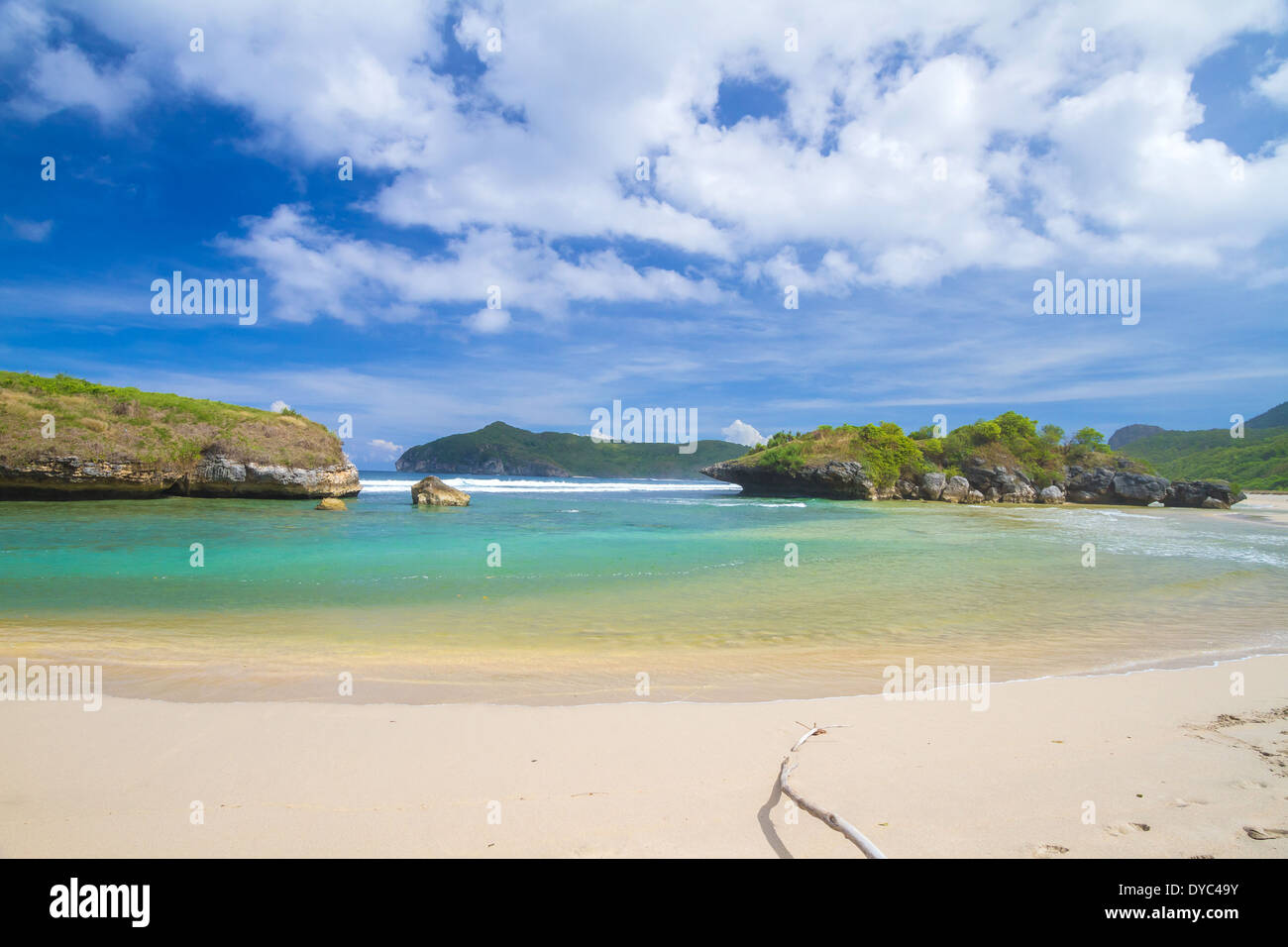 Oceand Landscape at Sun Day. Sumbawa Island. Indonesia Stock Photo - Alamy