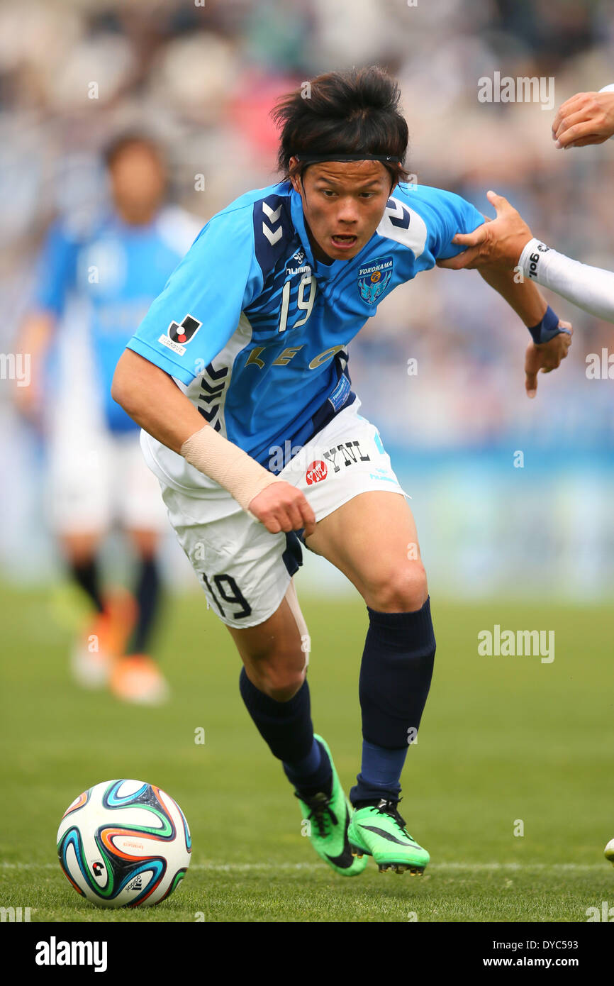 NHK Spring Mitsuzawa Football Stadium, Kanagawa, Japan. 13th Apr, 2014 ...