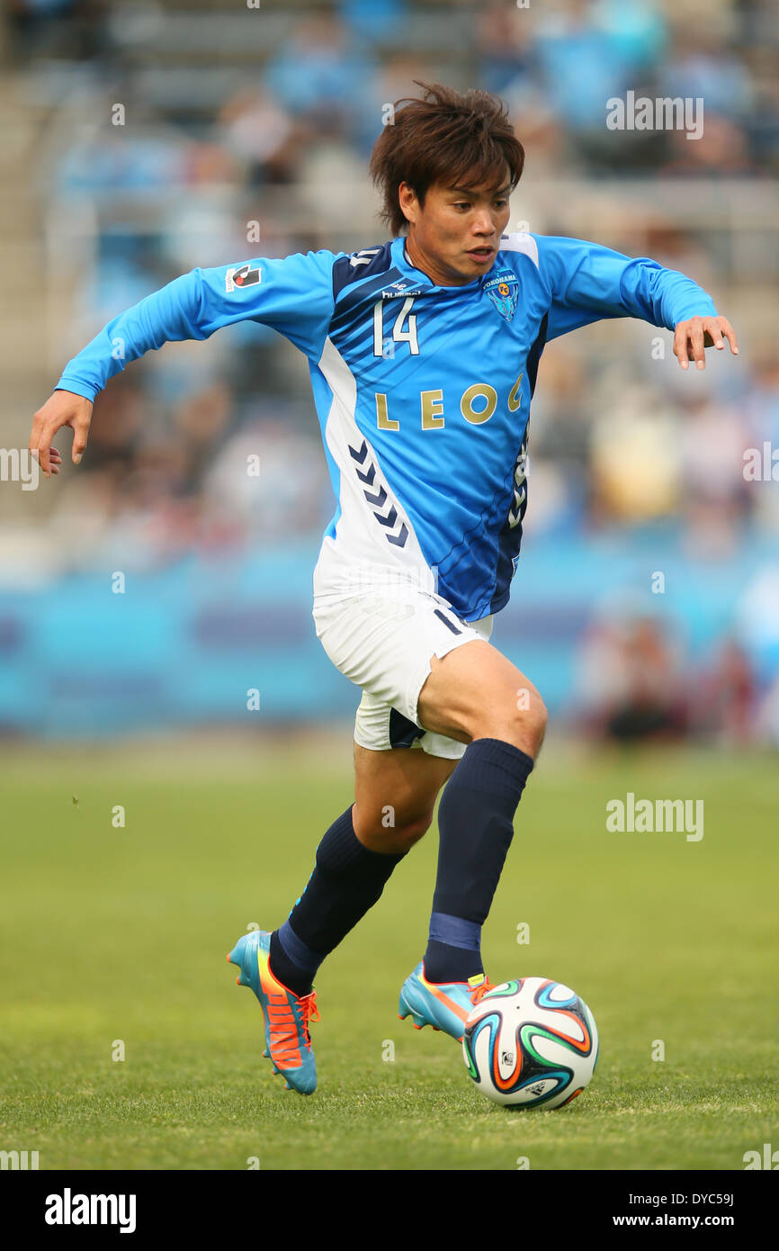 NHK Spring Mitsuzawa Football Stadium, Kanagawa, Japan. 13th Apr, 2014 ...