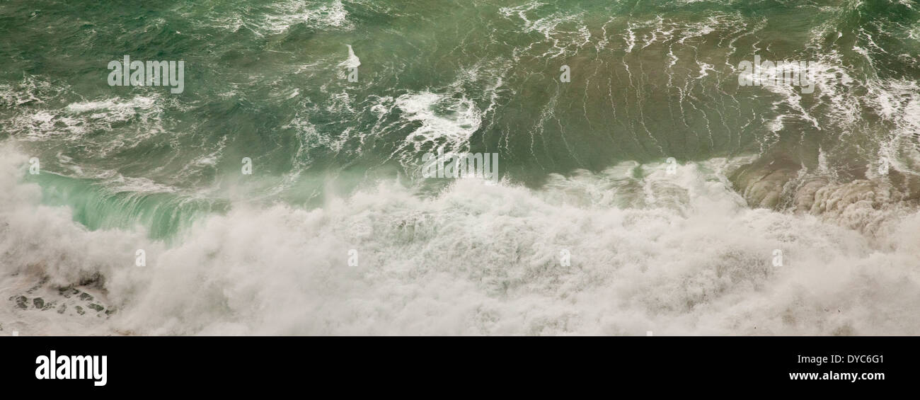 Powerful ocean banner Stock Photo - Alamy