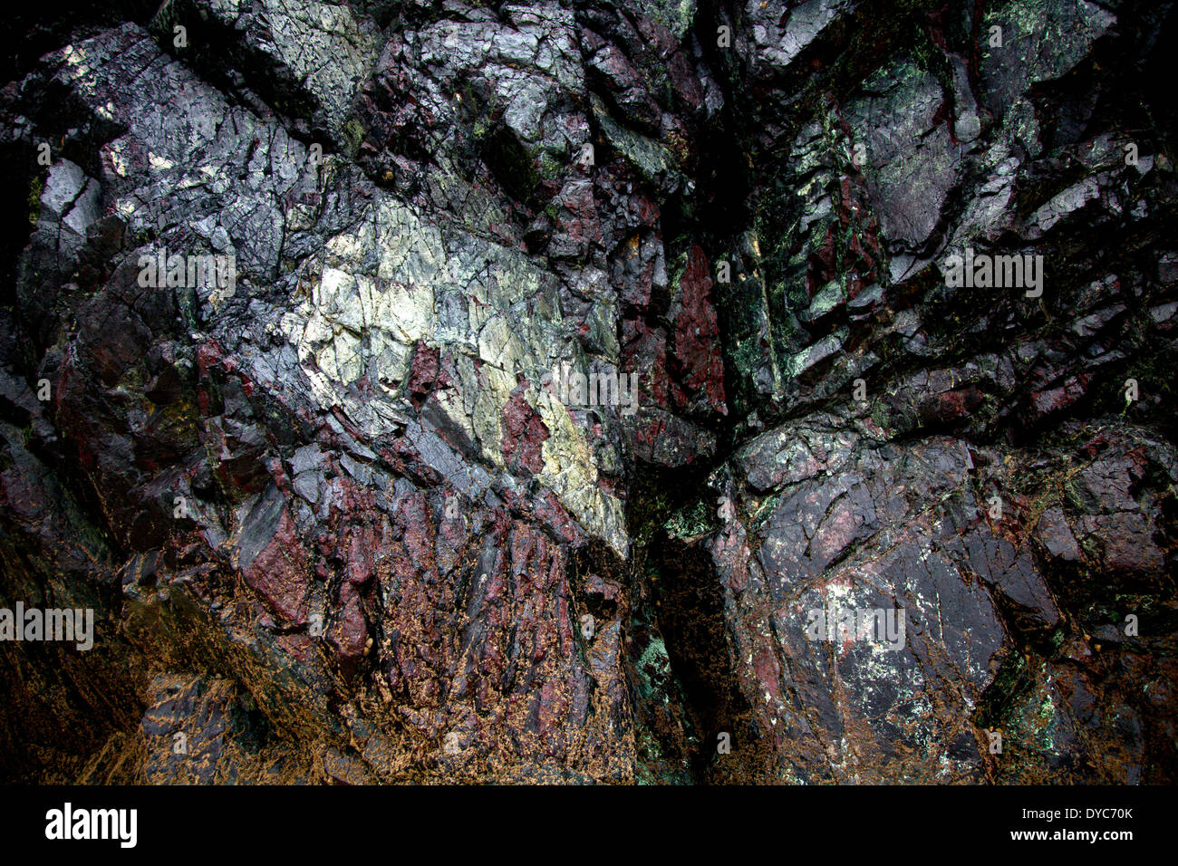 Cornwall colourful granite hi-res stock photography and images - Alamy