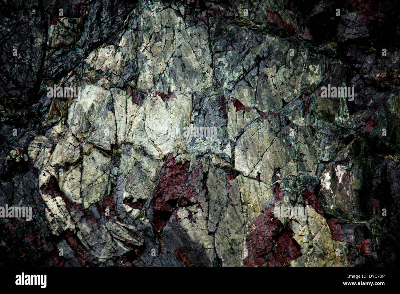 Granite Rock Face Stock Photo - Alamy