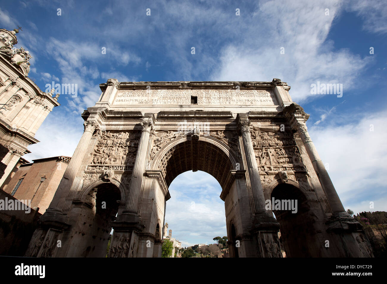Ruins roman comitium hi-res stock photography and images - Alamy