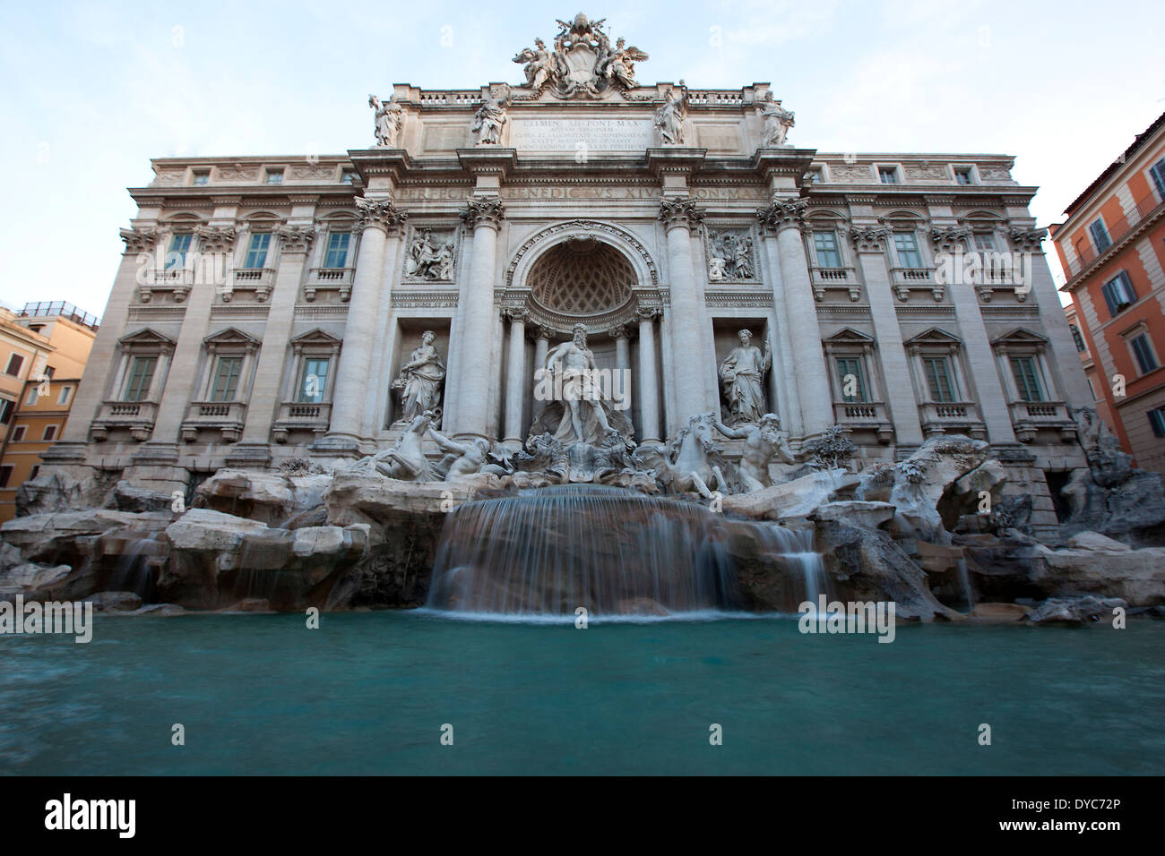 Trevi fountain restoration hi-res stock photography and images - Alamy