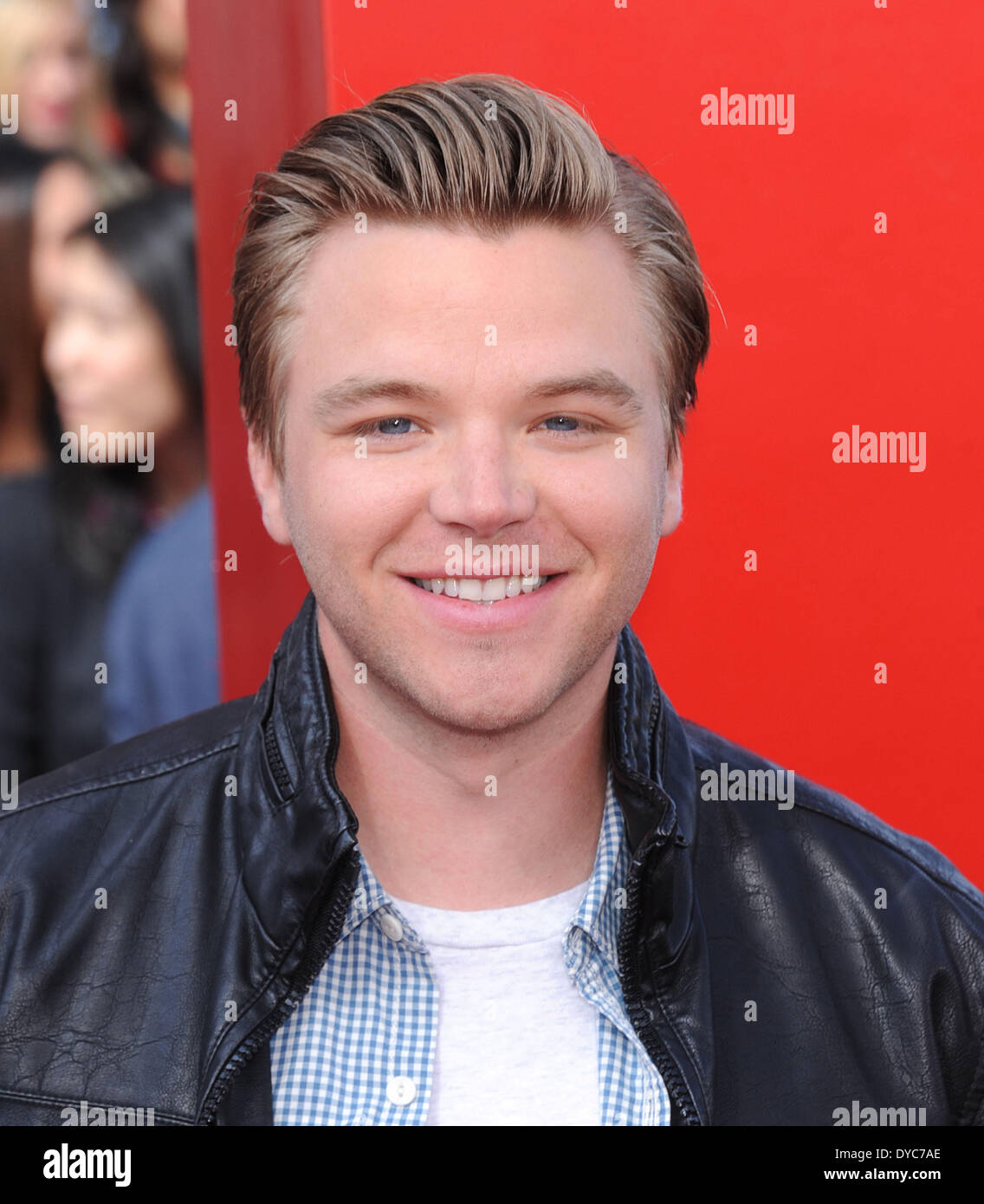 Los Angeles, California, USA. 13th Apr, 2014. Brett Davern arrives for ...