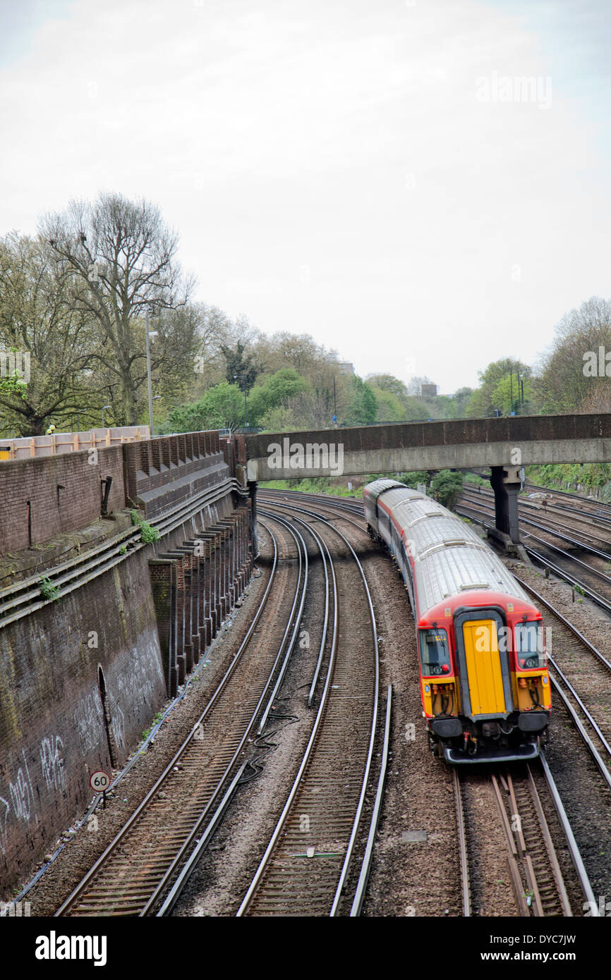 British rail clapham junction hi-res stock photography and images - Alamy