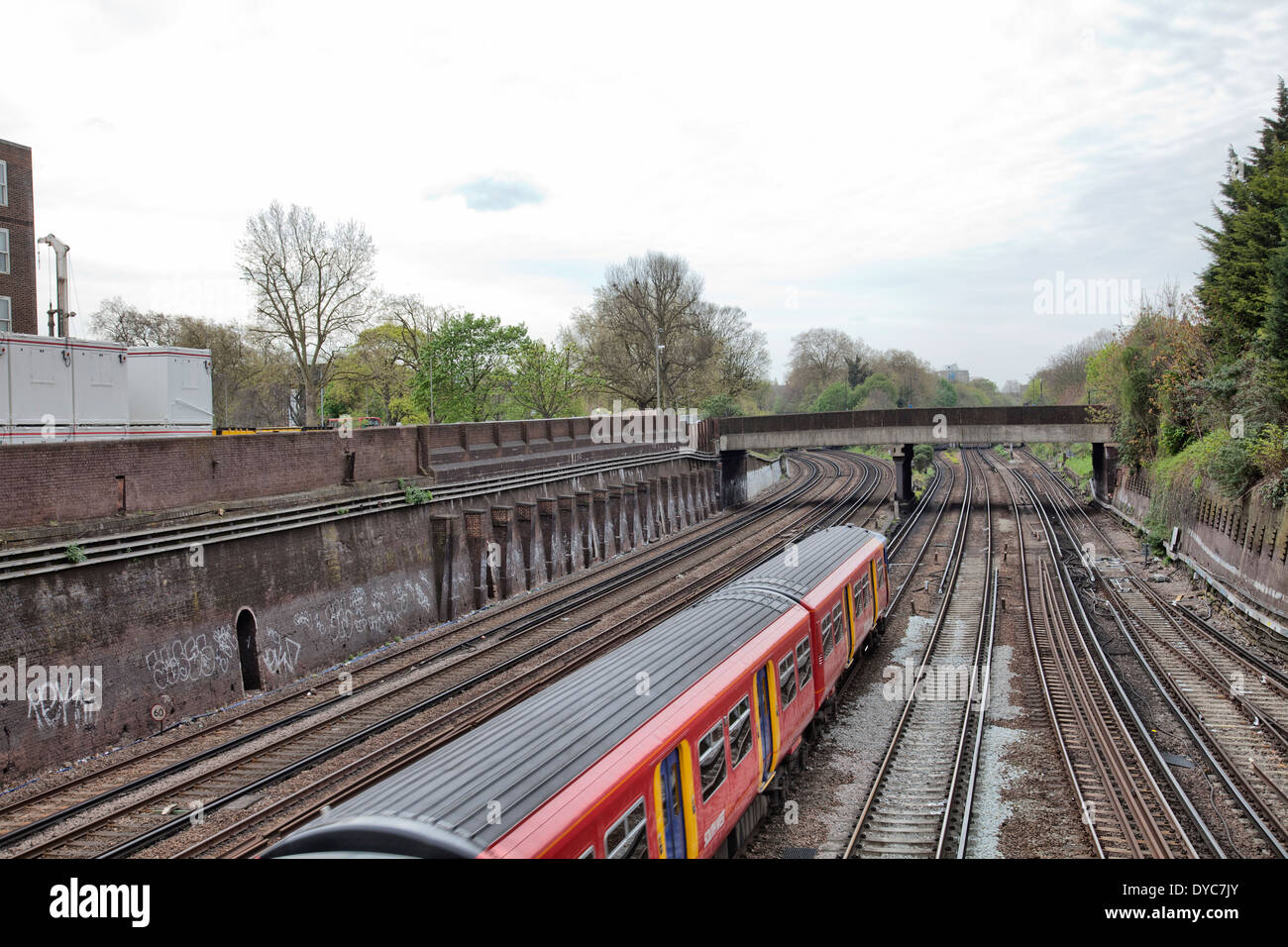 British rail clapham junction hi-res stock photography and images - Alamy