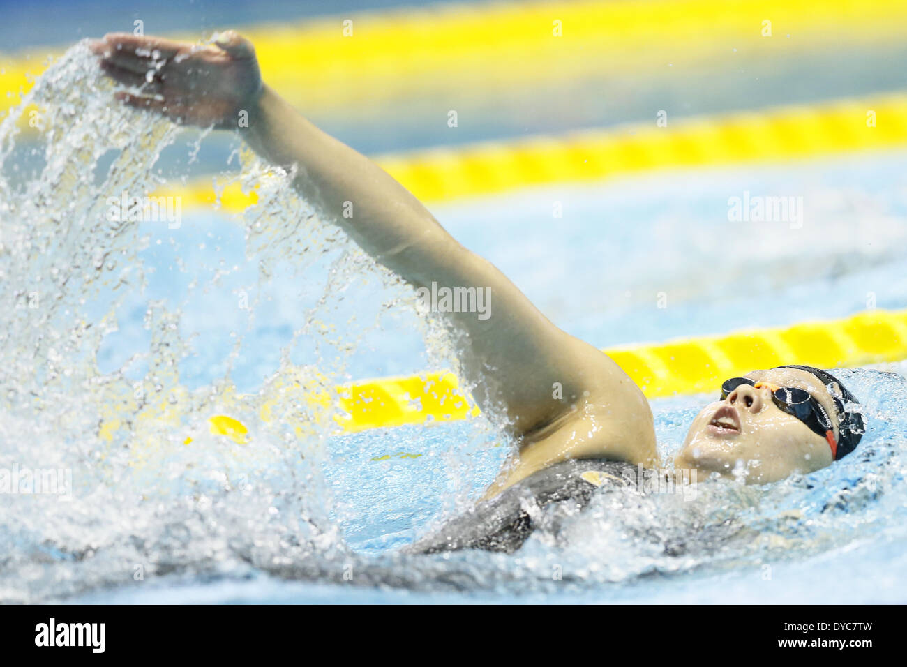 Tatsumi International Swimming Pool, Tokyo, Japan. 13th Apr, 2014 ...