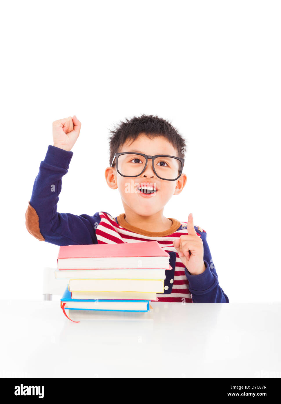 Child raise hand school hi-res stock photography and images - Alamy