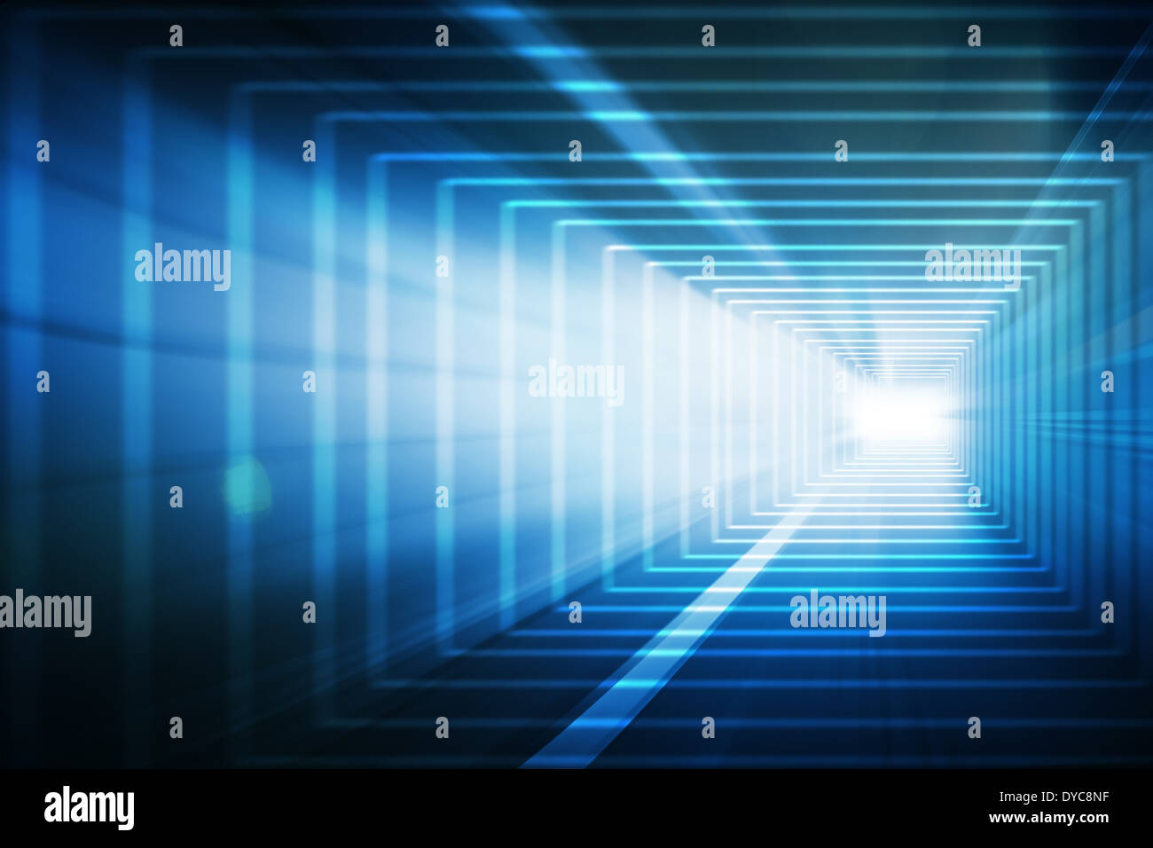 Abstract red tunnel hi-res stock photography and images - Alamy