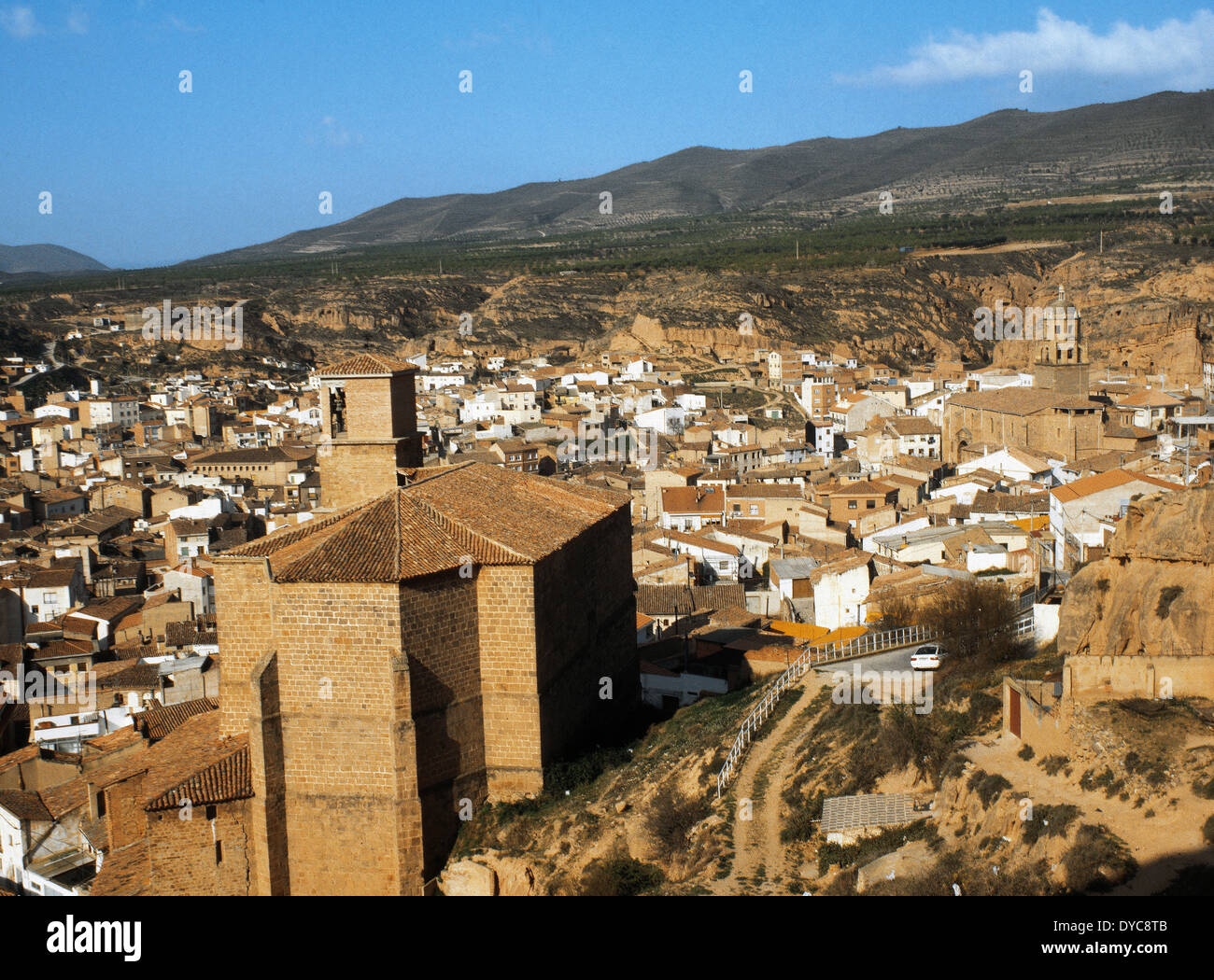 Spain. La Rioja. Arnedo. Overview Stock Photo - Alamy