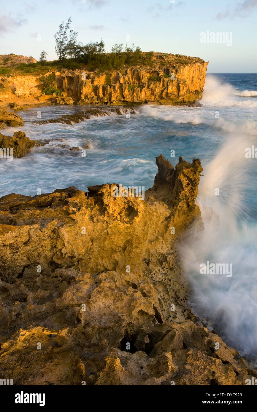 Pao'o Point near sunset on the island of Kauai, Hawaii Stock Photo - Alamy