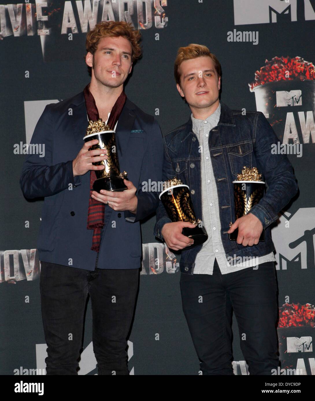 Josh Hutcherson Drinking