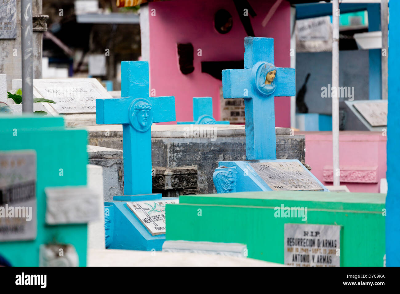 Typical Graves on the North Cemetery in Manila, Philippines Stock Photo ...