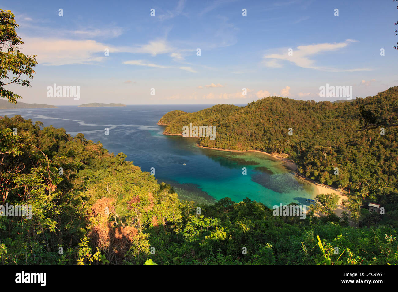 Philippines, Palawan, Port Barton, Turtle Bay Stock Photo - Alamy