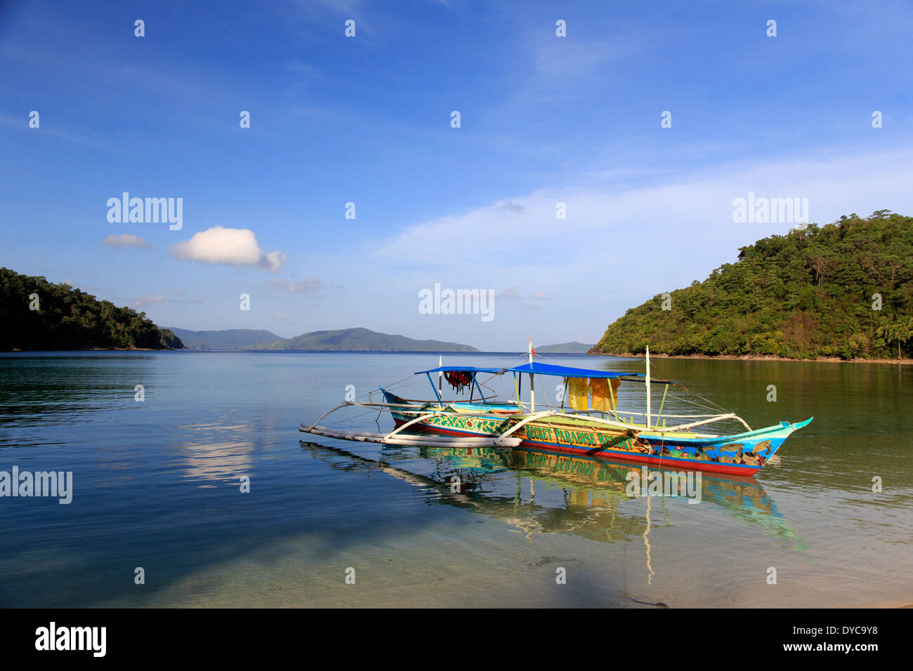 Philippines, Palawan, Port Barton, Turtle Bay Stock Photo - Alamy