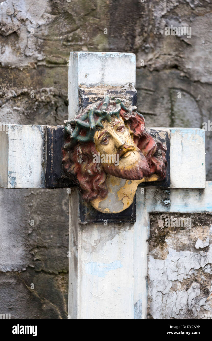 Typical Grave Sculpture on the North Cemetery in Manila, Philippines ...