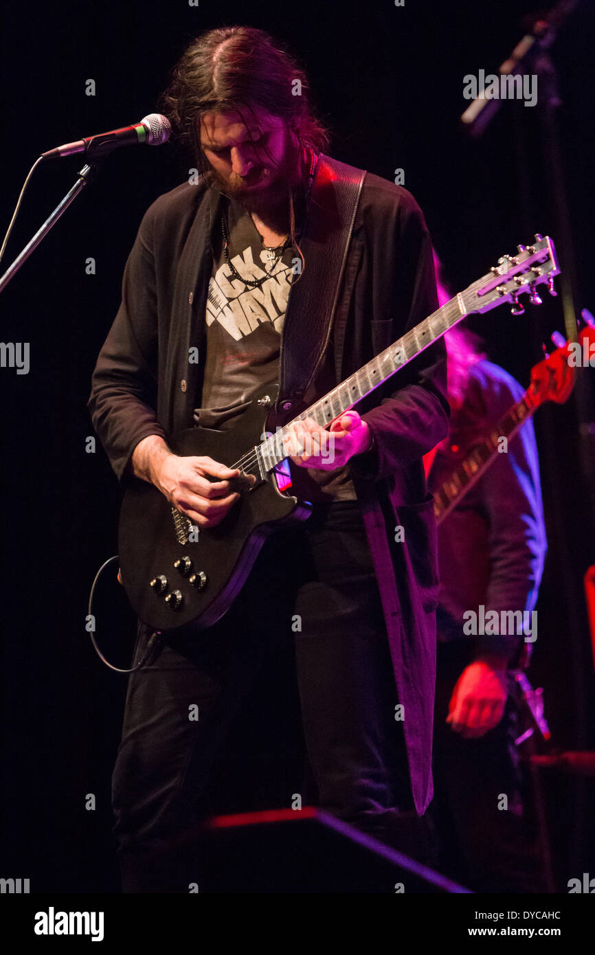 Milan Italy. 13th April 2014. The American musician JONATHAN WILSON ...