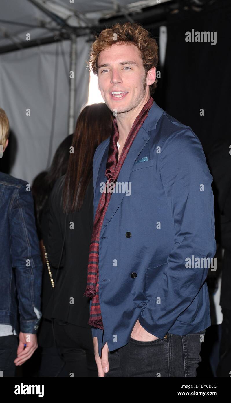 Los Angeles, California, USA. 13th Apr, 2014. British actor Sam Claflin ...