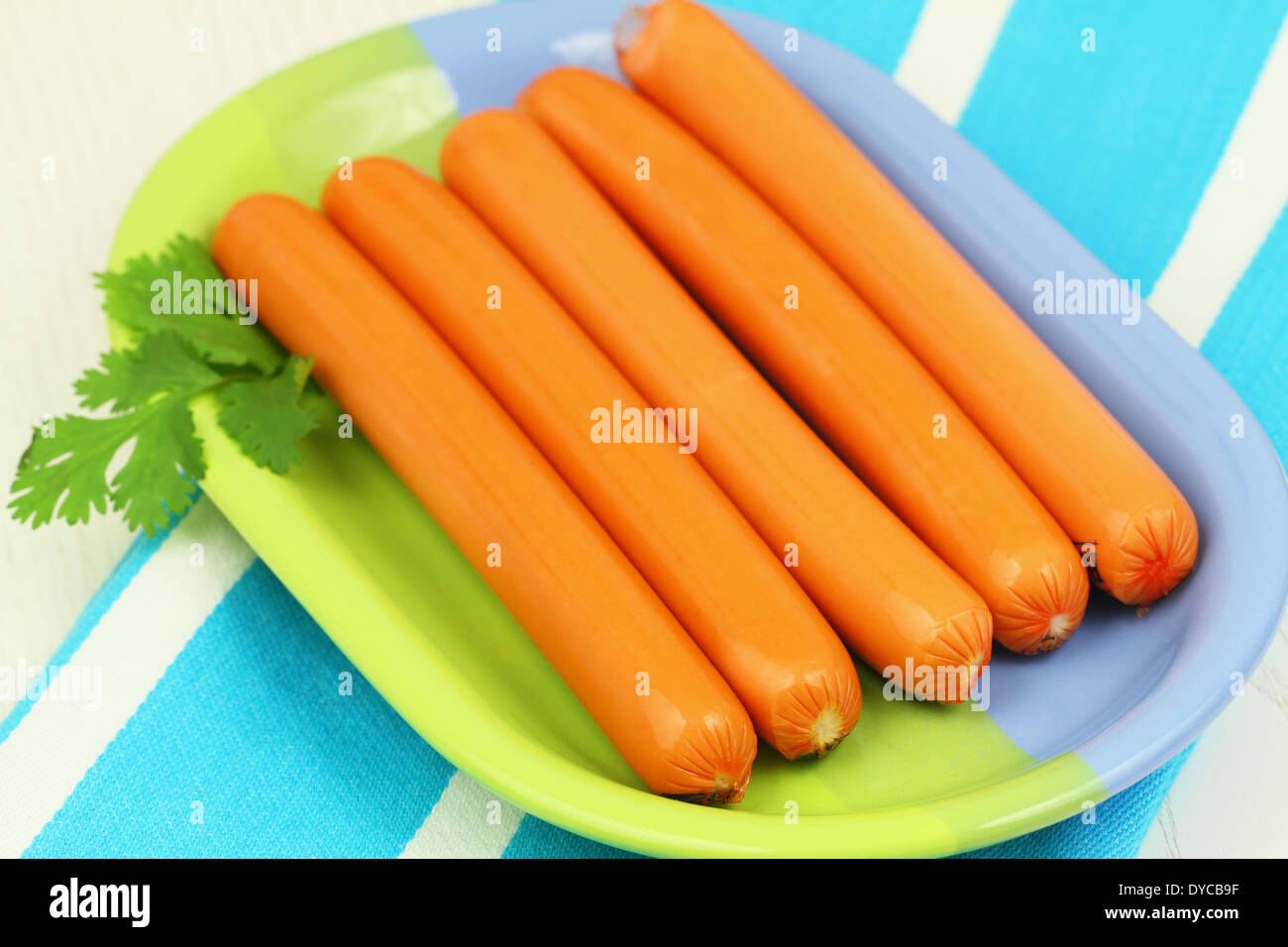 German frankfurters hi-res stock photography and images - Alamy