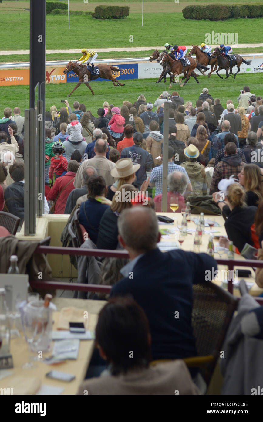 The Cologne-Weidenpesch Racecourse (Galopprennbahn Köln-Weidenpesch) in ...