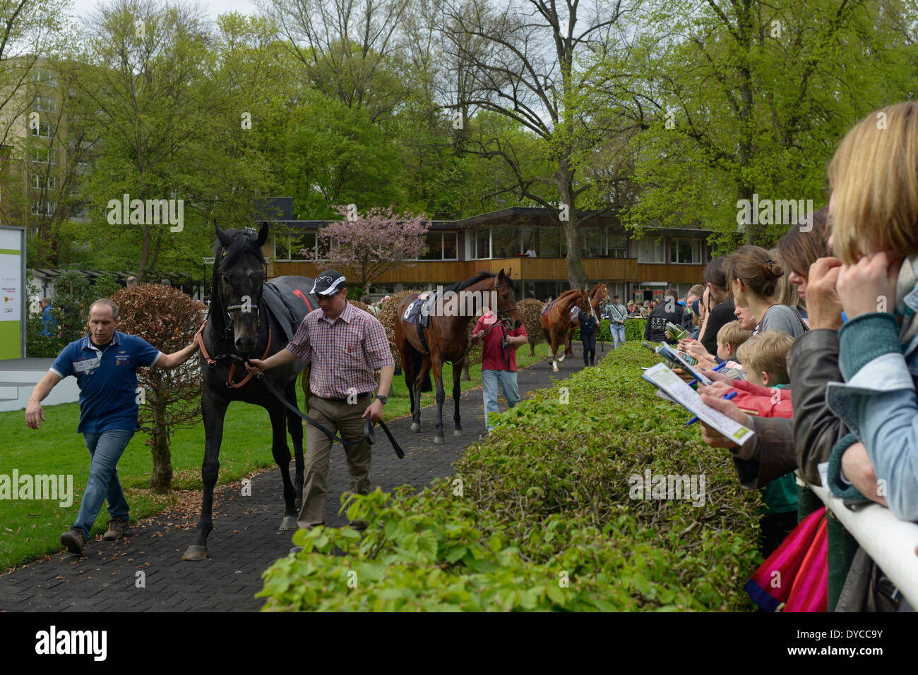 The Cologne-Weidenpesch Racecourse (Galopprennbahn Köln-Weidenpesch) in ...