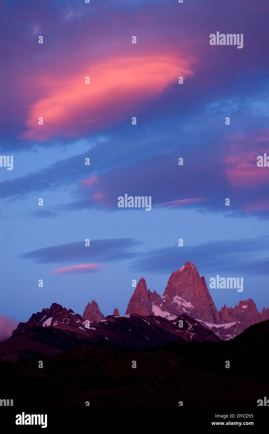 Mount Fitz Roy (3405m) Granite Peak in the Southern Andean Patagonia ...