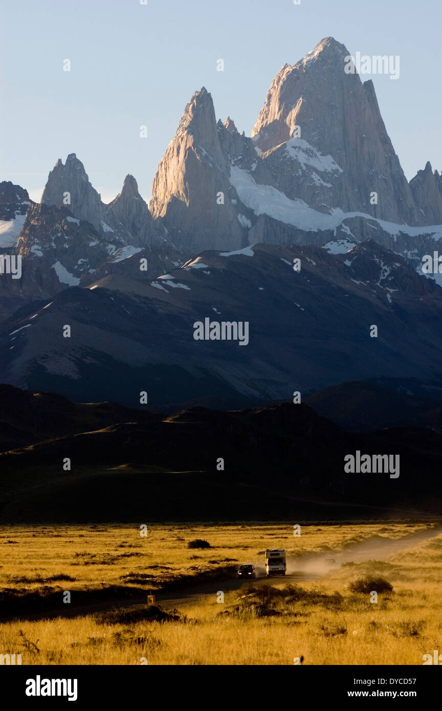 Mount Fitz Roy (3405m) Granite Peak in the Southern Andean Patagonia ...