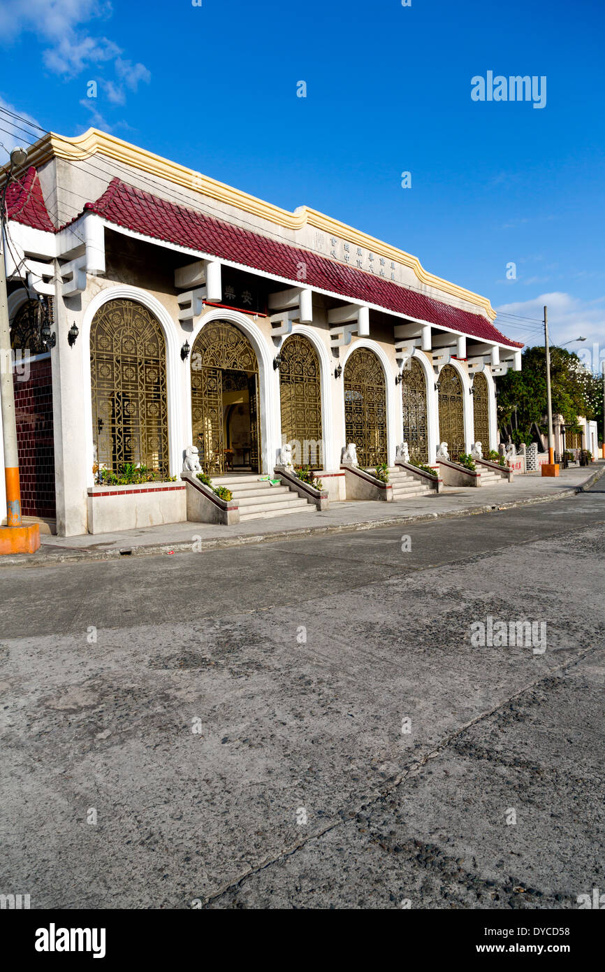 The Crematory on the Chinese Cemetery in Manila, Philippines Stock ...