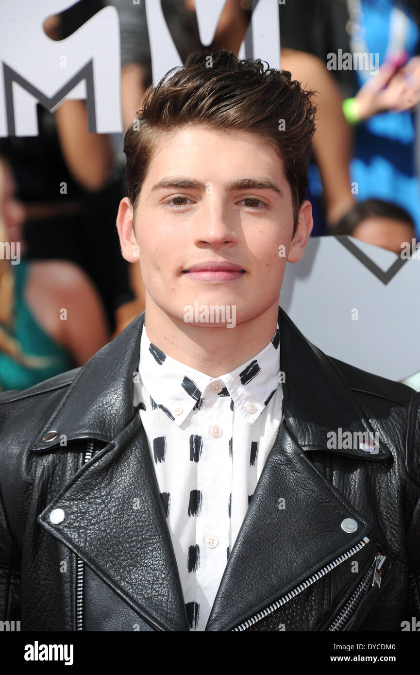 Los Angeles, USA. 13th Apr, 2014. Actor Greg Sulkin arrives at the 2014 ...