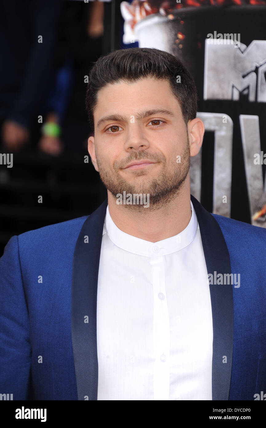 Los Angeles, USA. 13th Apr, 2014. Actor Jerry Ferrara arrives at the ...