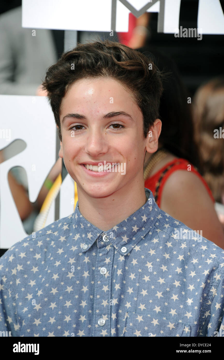Los Angeles, USA. 13th Apr, 2014. Actor Theo Halm arrives at the 2014 ...