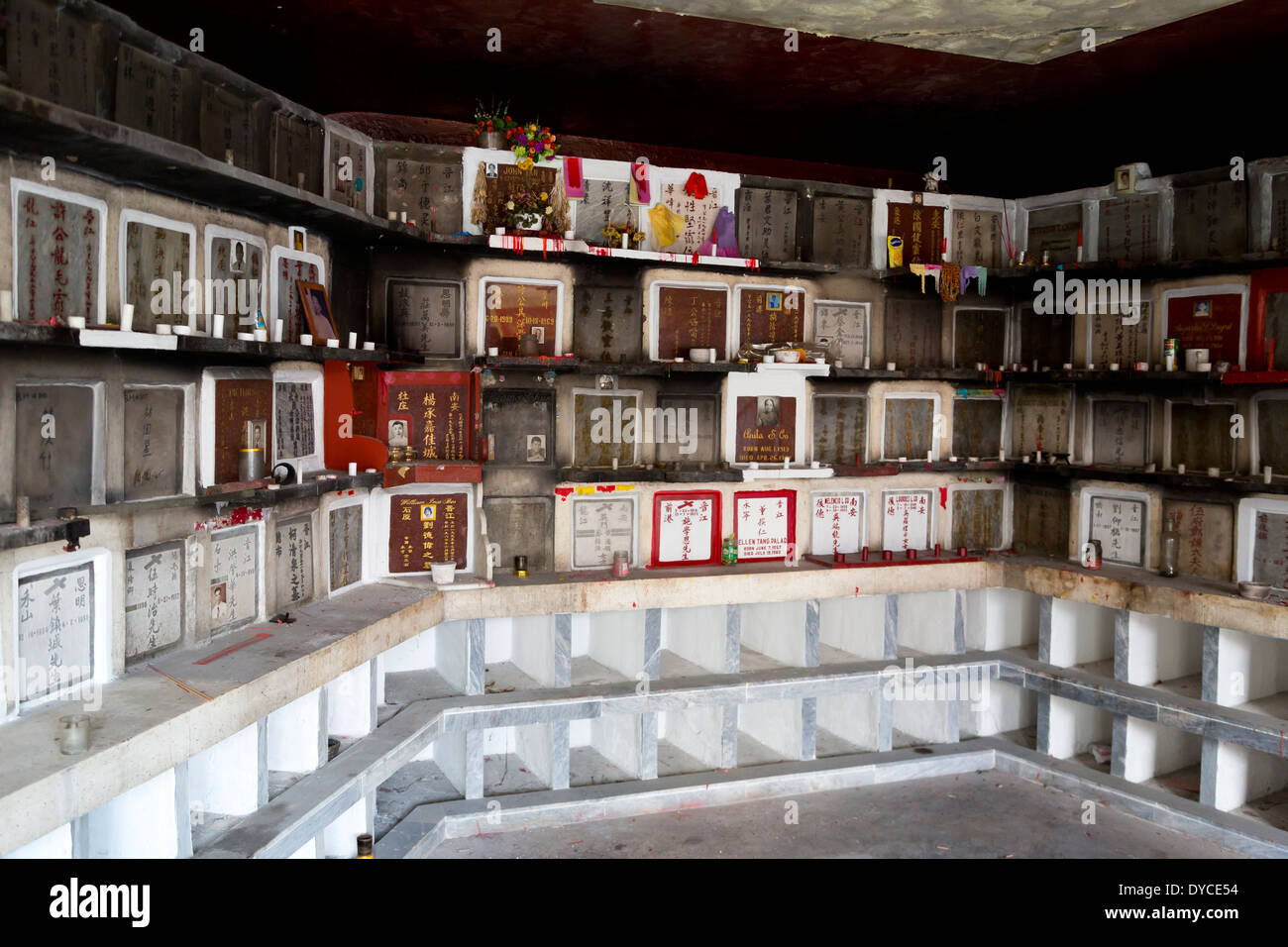 Small Grave Chambers on the Chinese Cemetery in Manila, Philippines ...