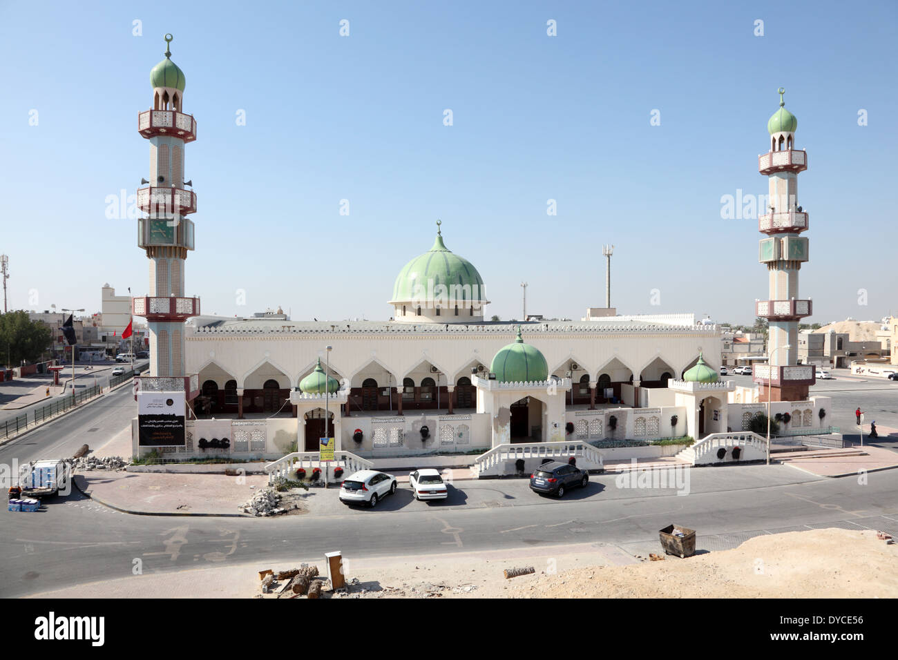 Mosque in town A'ali, Bahrain, Middle East Stock Photo - Alamy