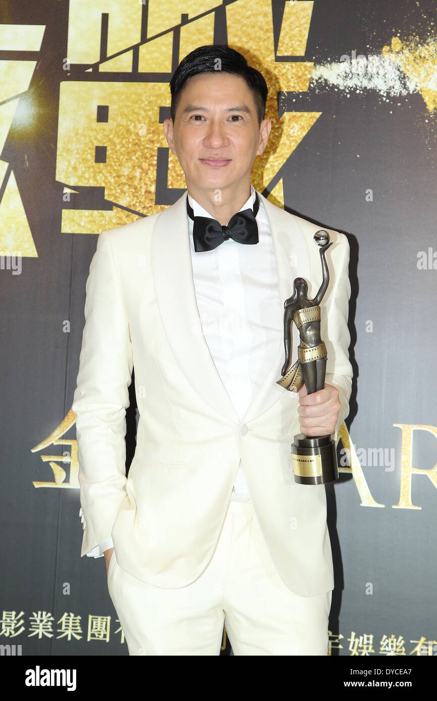 Hong Kong, China. 13th Apr, 2014. Actor Nick Cheung wins Best Actor ...